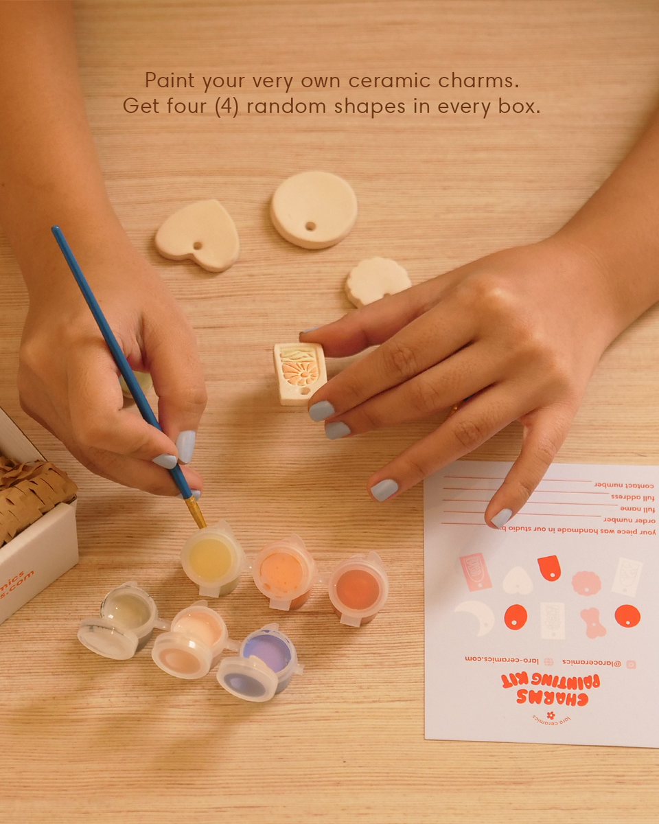 charms painting kit – Laro Ceramics